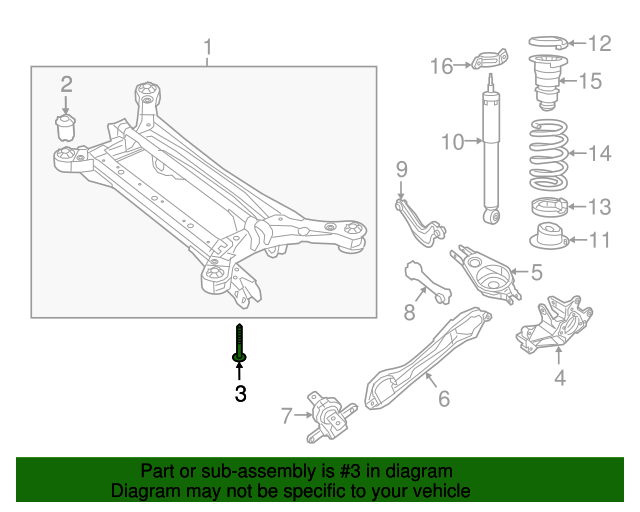 2017-2023 Chrysler Bolt 6512102aa | TascaParts.com