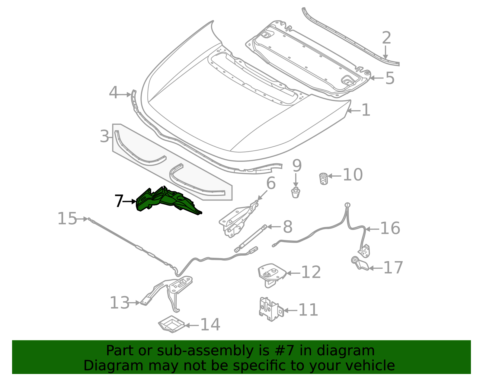 LR127400 - Hood Insulation Pad 2020-2023 Land Rover Discovery Sport ...