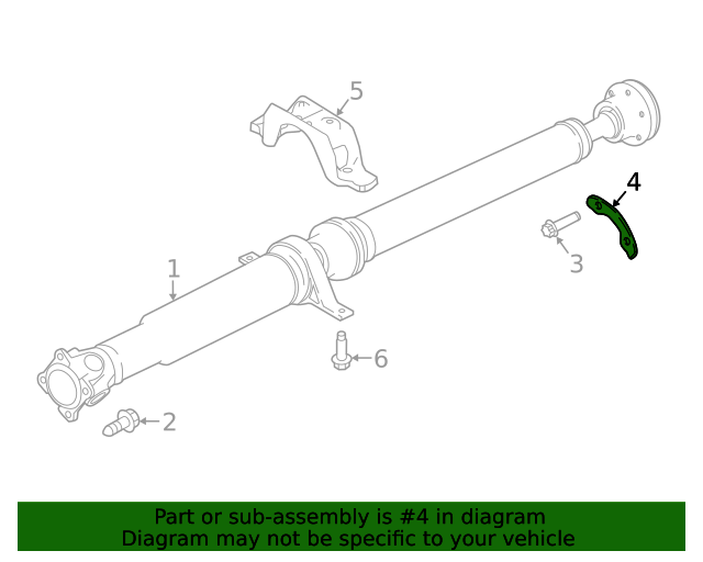 TYF500020 - Drive Shaft Assembly Washer - 2006-2020 Land-Rover | Land ...