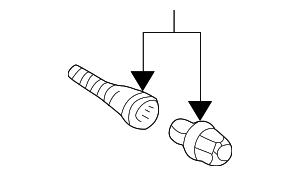 WHT-003-319-A-001 - Wheel Bolt - 2002-2006 Volkswagen Golf | OEM VW Part