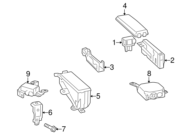 2006-2015 Lexus Fuse & Relay Box 82620-30170 | OEM Parts Online