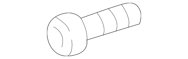 000000-002575 - Upper Hinge Screw 1998-2021 Mercedes-Benz | Mercedes ...