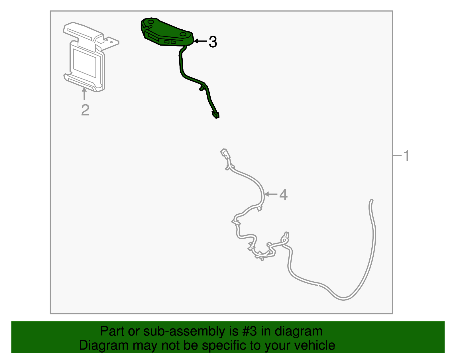 OEM GM Mount Bracket For 2017-2021 GM - Part No. 23303427 | Karl ...