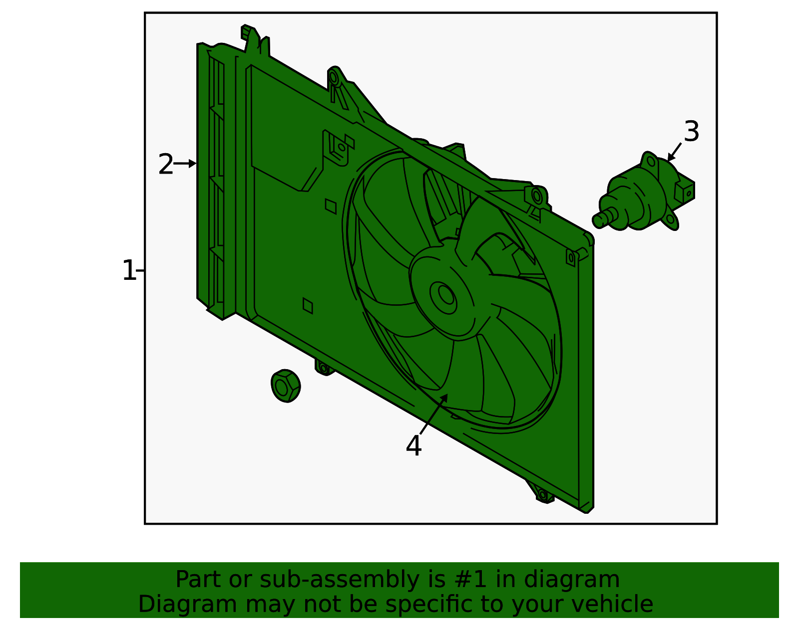 2016-2020 Toyota Fan Assembly 16360-WB001 | Toyota San Diego Parts