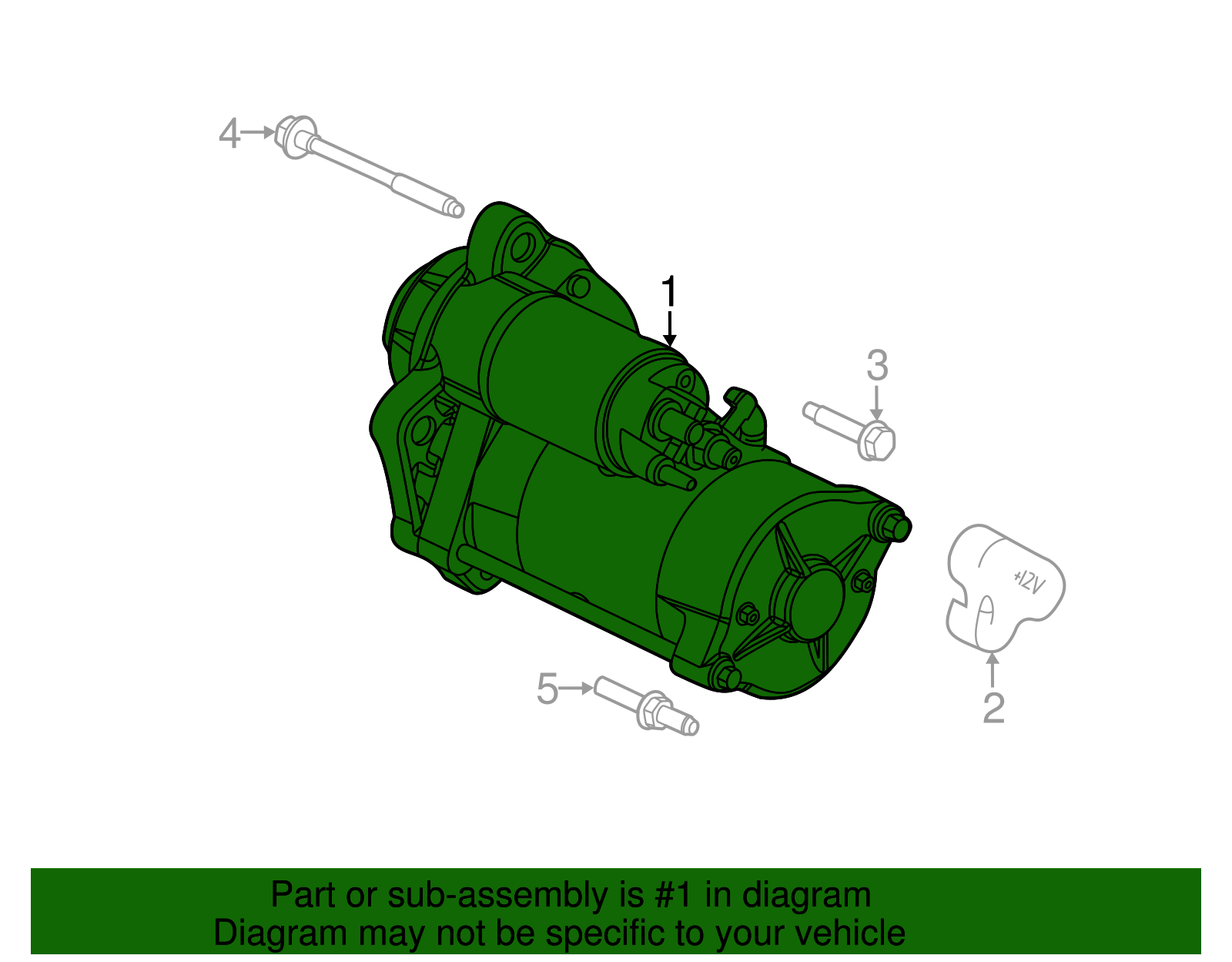 2011-2022 Ford Starter BC3Z-11002-C | QuirkParts