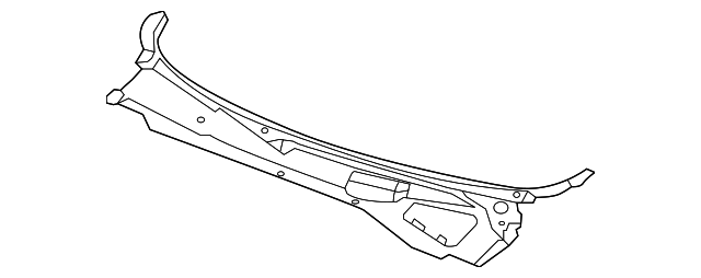2013-2023 Chrysler 300 Cowl Grille 57010373AH | Mopar Parts Canada