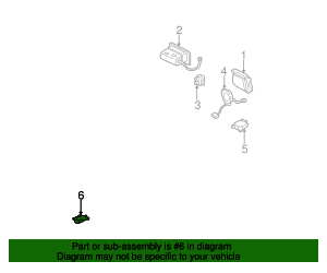 Airbag Front End Discriminating Sensor 85597995 | AutoNationParts.com