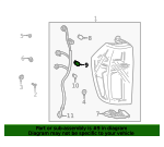 2013-2024 GM Turn Signal Light Bulb 13596817 GM | GMPartsDirect.com