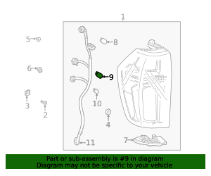 2013-2025 GM Turn Signal Light Bulb 13596817 GM | GMPartsDirect.com