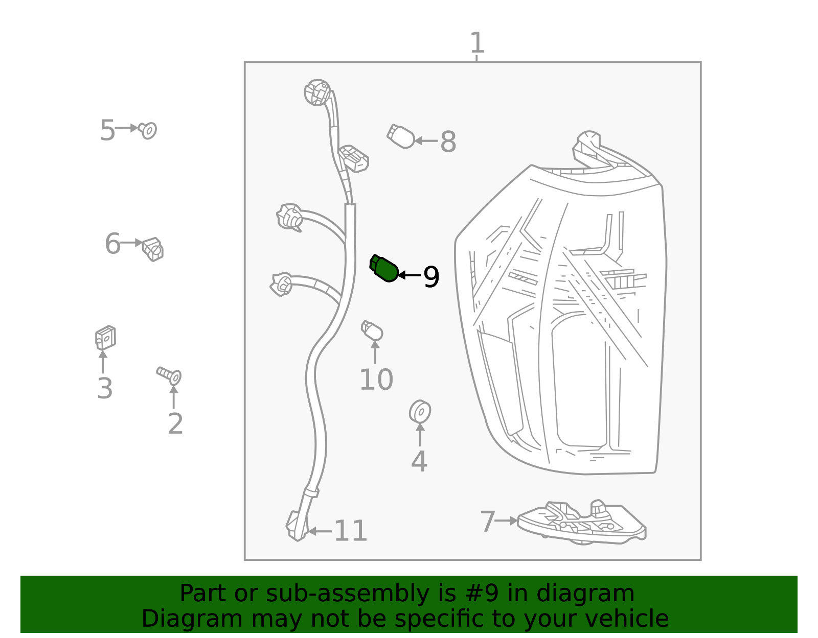 2013-2025 GM Turn Signal Light Bulb 13596817 GM | GMPartsDirect.com