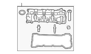 2011-2021 Mopar Valve Cover - Driver's Side (LH) 5184069AN | TascaParts.com