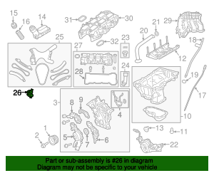 2011-2020 Mopar Engine Timing Chain Tensioner - Driver's Side (LH ...