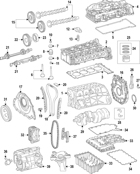 Engine for 2023 Mercedes-Benz Sprinter 3500 | Mercedes-Benz USA Parts