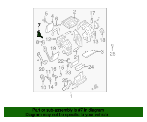 97154-3K000 - Door Actuator - 2006-2012 Hyundai | Conicelli Hyundai