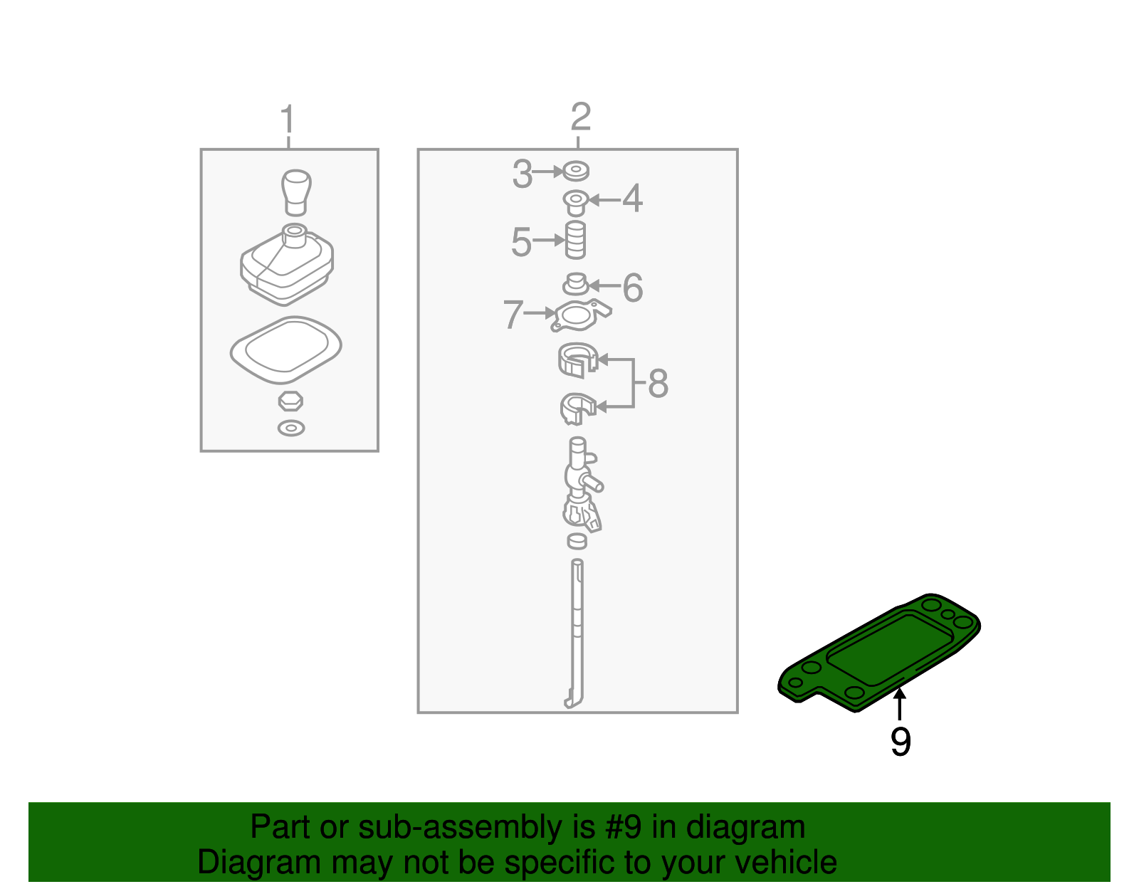 2005-2015 Volkswagen Gasket 1K0-711-267-B | OEM VW Parts Haus