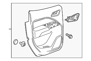 84848458 GM Door Trim Panel | GM Parts Store