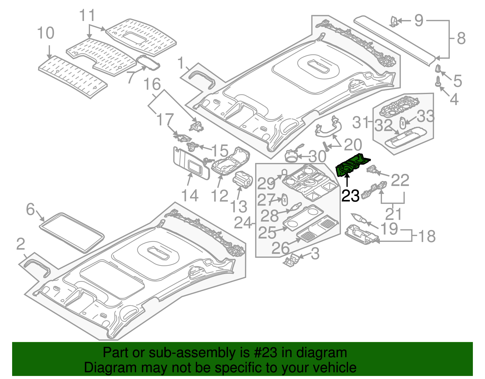 2009-2010 Volkswagen Passat Mount Plate 3C0-858-687-C | VW Direct Parts