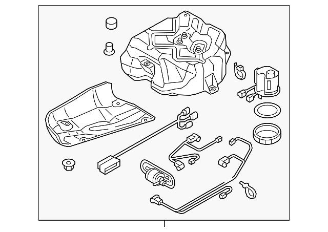 2014-2016 Audi Q5 Fuel Tank 8R0-131-877-AB | Audi USA Parts