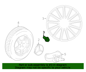 000-990-45-18 - Wheel Bolt 2020-2023 Mercedes-Benz | Mercedes-Benz USA ...