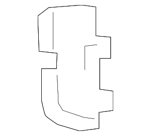 2017-2020 Audi Bumper Cover Strip 8W0-807-277 | Audi USA Parts