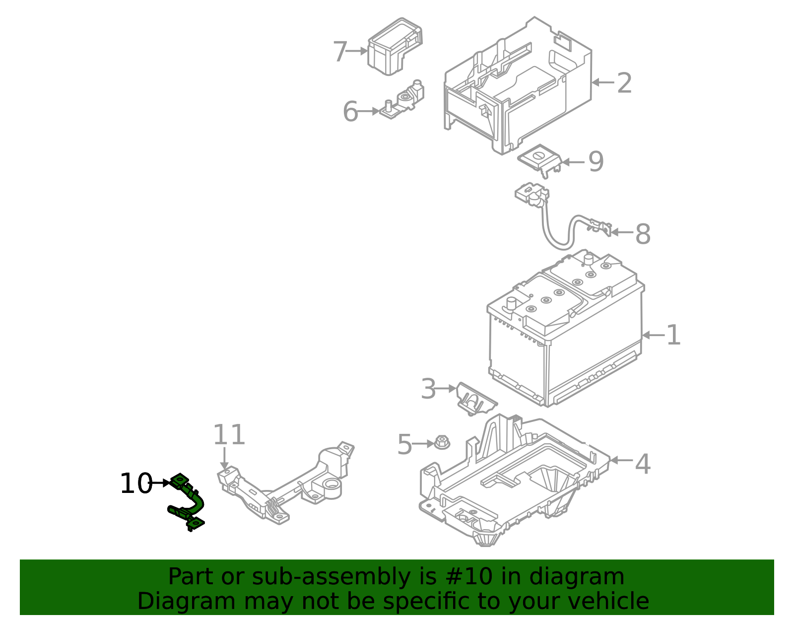 91850-R5520 - Positive Cable 2024 Kia Sorento | Kia.Parts Store