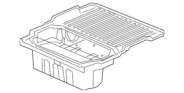 74710-T6Z-A00 - Floor, Bed - 2017-2020 Honda Ridgeline | Honda Factory ...