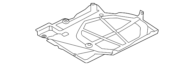 2018-2024 Subaru Fuel Tank Skid Plate 42045FL000 | Subaru Parts Exchange
