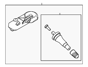 F2GZ-1A189-G - Tire Pressure Monitoring System (TPMS) Sensor 2015-2025 ...