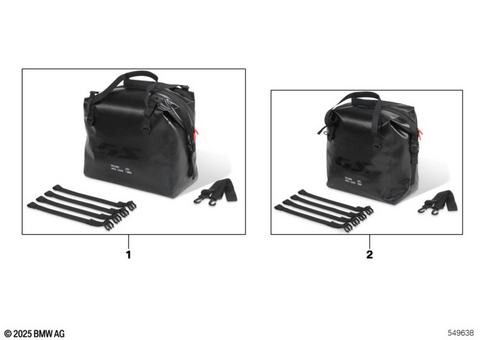 Luggage & Storage for 2025 BMW-Motorrad R 1300 GS Adventure | OEM BMW ...