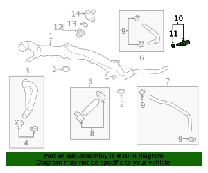 2017-2024 Subaru Coolant Temp Sensor 22630AA27A | Subaru OEM Parts World