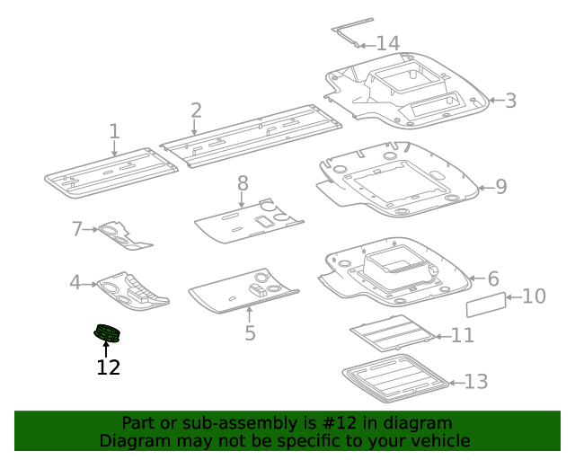 906-830-08-54-9051 - Air Vent Grille 2010-2024 Mercedes-Benz | Mercedes ...