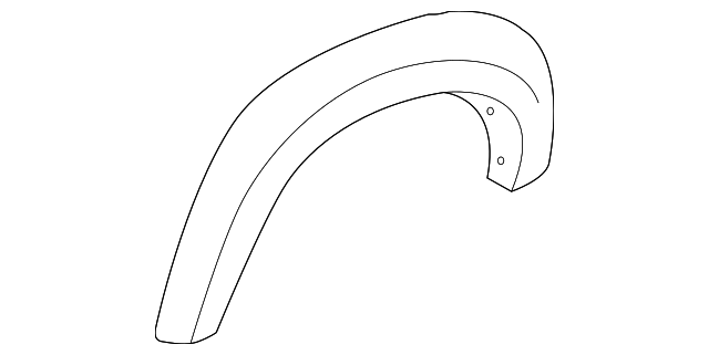 75873-0C901 - Wheel Flare 2004-2006 Toyota Tundra | Longo Toyota Parts