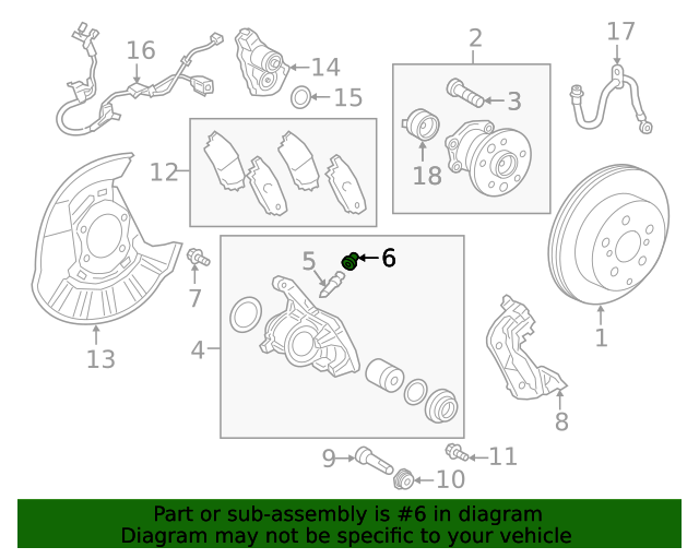 1985-2024 Toyota Brake Bleeder Screw Cap 31478-30010 | Toyota Parts Center