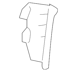 4L3Z-1502344-AAB - Kick Panel Trim - 2004-2008 Ford | OEM Ford Parts Outlet