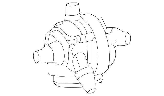 000-500-35-00 - Auxiliary Pump 2019-2021 Mercedes-Benz | Mercedes-Benz ...