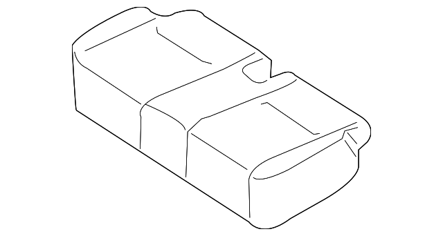 000-910-15-08-9G66 - Seat Cushion Foam 2010-2013 Mercedes-Benz ...