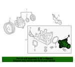 25199828 - Engine Coolant Thermostat Water Outlet Assembly with Seal ...