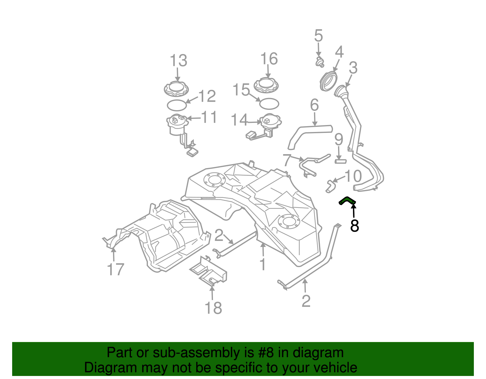 2003-2007 Infiniti G35 Vent Hose 17226-AC305 | Faulkner Infiniti of ...