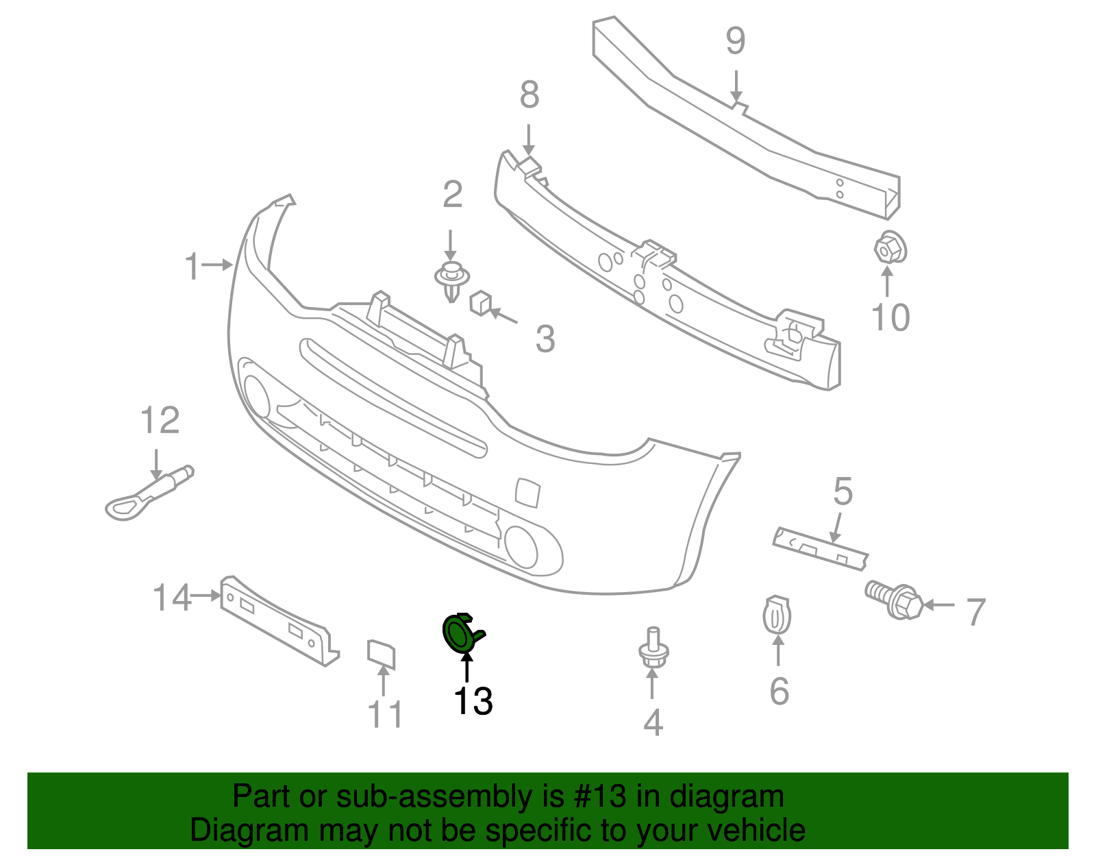 2009-2020 Nissan Hole Cover 62050-CY000 | OEM Parts Online