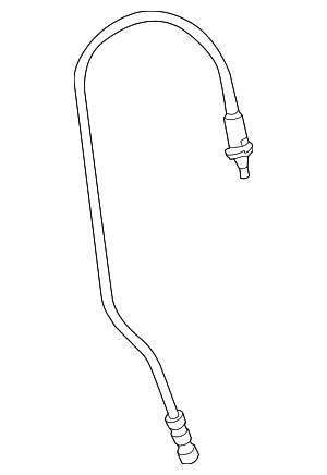 2011-2013 Chevrolet Volt Charging Port Door Actuator Cable 22893258 GM ...