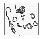 2013 Chevrolet Volt Drive Motor Battery Pack Charging Port Housing ...