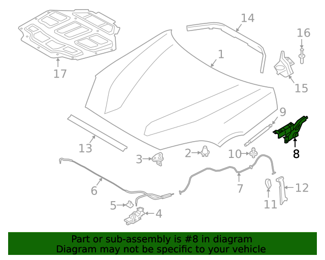 Genuine BMW 41-00-8-495-966 | Hinge | FREE Shipping on Most Orders $499 ...