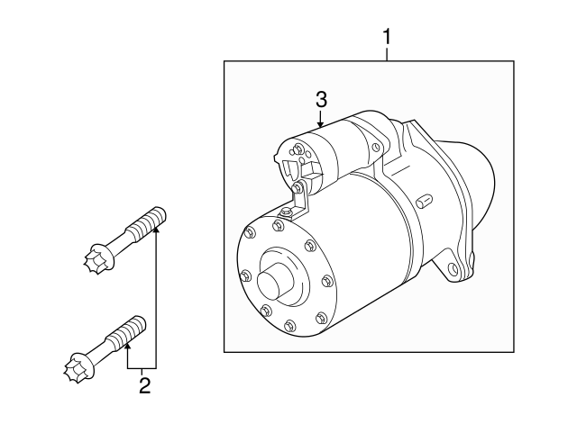 2008-2009 Pontiac G8 Starter 92204529 | Auto Parts Express