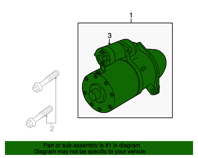 2008-2009 Pontiac G8 Starter 92204529 | Auto Parts Express