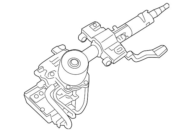 2015-2017 Hyundai Elantra GT Power Steering Assist Motor 56310-A5010 ...