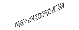 Genuine OEM Nameplate Part# LR078573 Fits 2016-2019 Land Rover Range ...