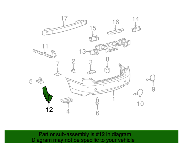 2006-2011 Lexus Lower Support 52155-30080 | Discount Parts Monster