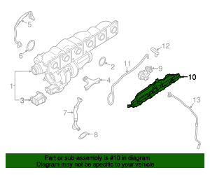 11657588579 - 2010-2018 BMW Pressure Valve Bracket (11-65-7-588-579 ...