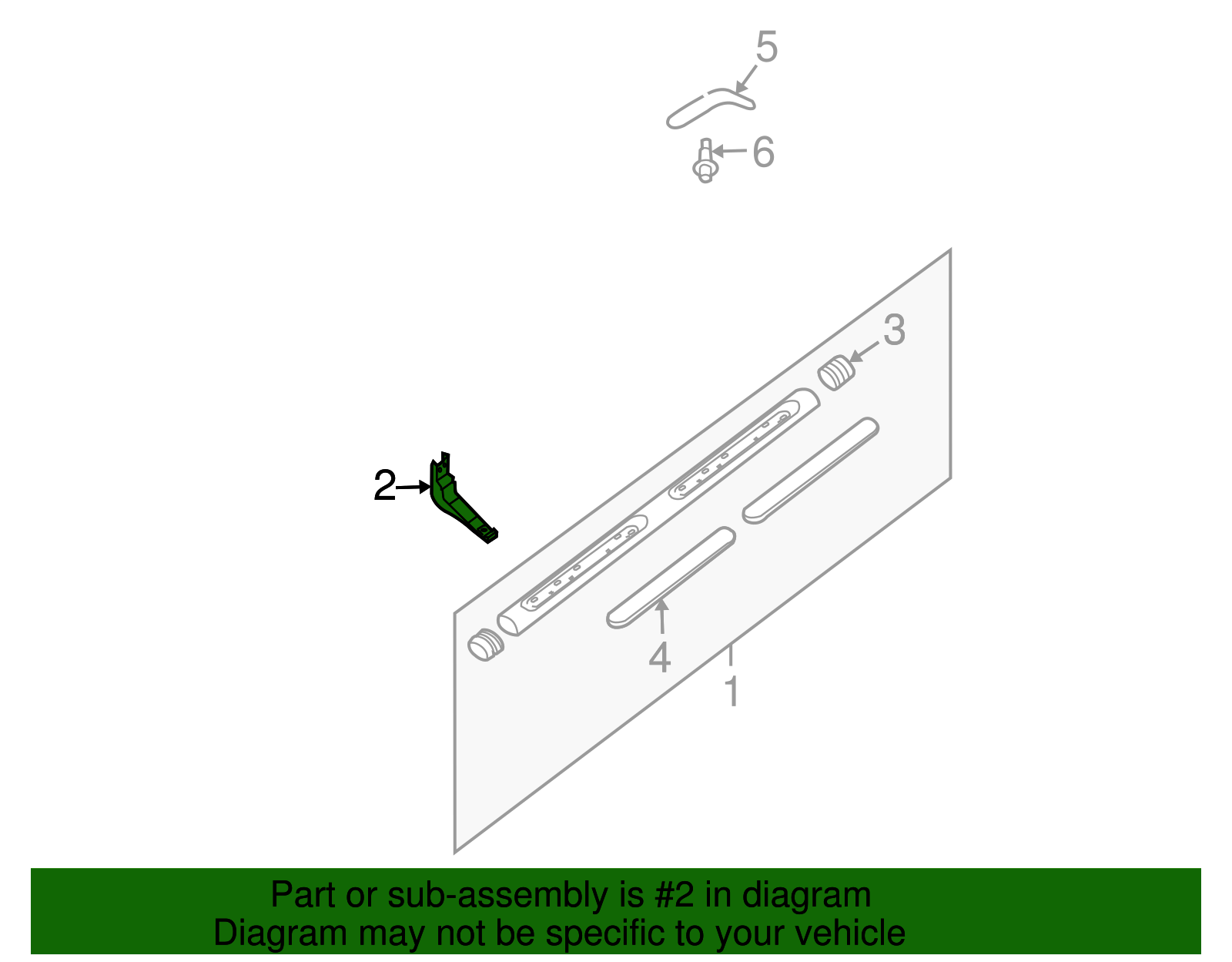 2005-2021 Nissan Step Bar Assembly Bracket 96176EA000 | Retail ...