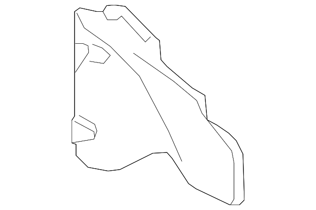 2006-2011 Kia Rio Guard - Driver's Side (LH) 86821-1G000 | TascaParts.com